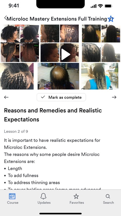 Microloc Mastery by Naturally Beautiful Haircare