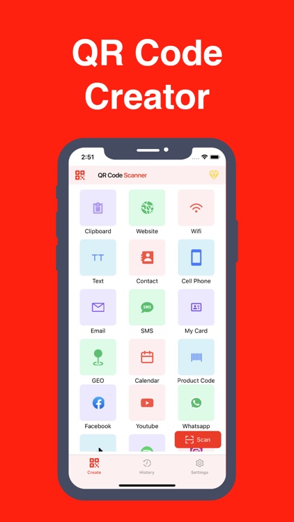 QR Code Creator & Scanner by Cyber Designz