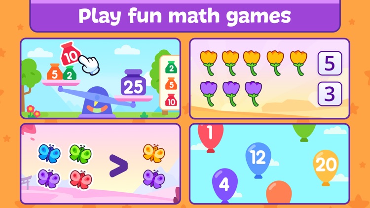 Math Games for Kids: Learning by MATH GAMES FOR TODDLERS AND KIDS, MChJ