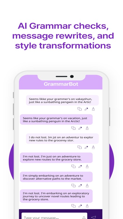 GrammarBot: write like a pro by Evgenii Filatov