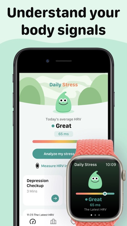 Stress Tracker: HRV Monitor by 登梅 杨
