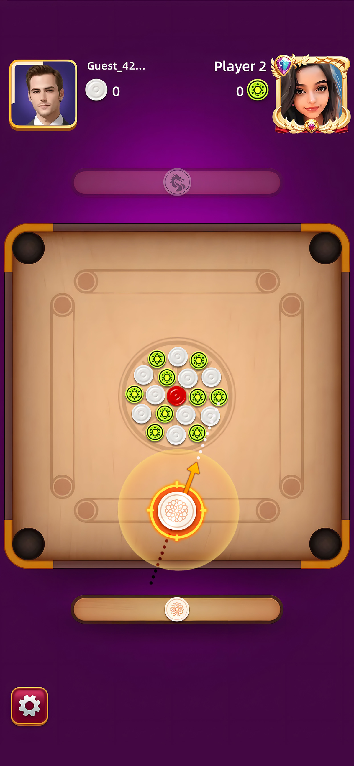 Carrom pool game store