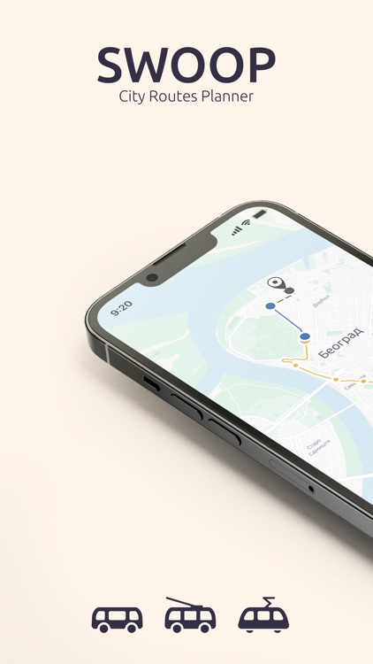 Swoop: City Routes Planner by Djordje Rakonjac
