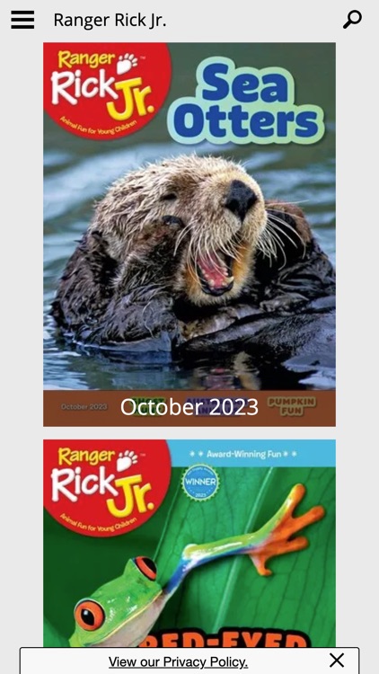 Ranger Rick Jr. Magazine by National Wildlife Federation
