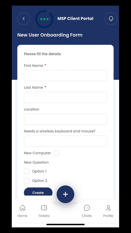 MSP Client Portal by Patrick Leonard