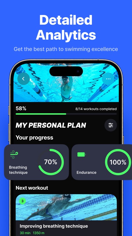 SwimUp: Swimming Workouts App by SwimUp