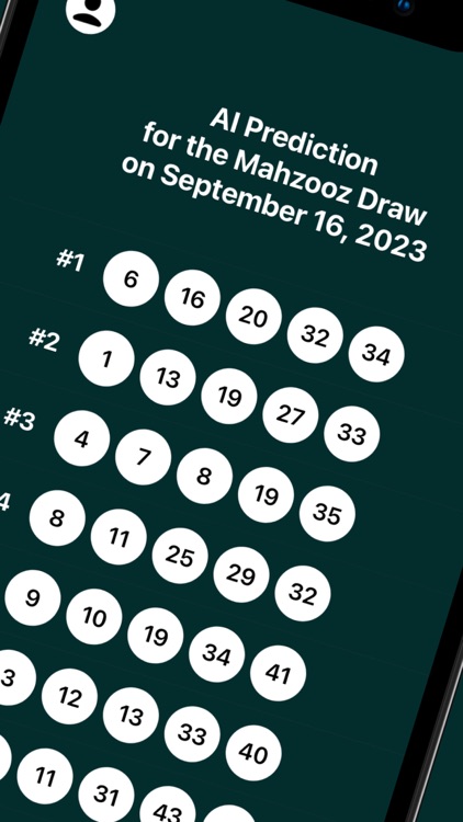 Mahzooz.ai Number Prediction by Jilber Musabini