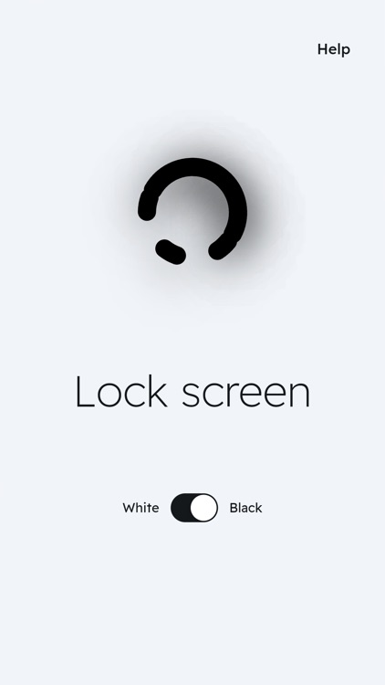 Screen lock - relax from noise by Rolandas Juteika