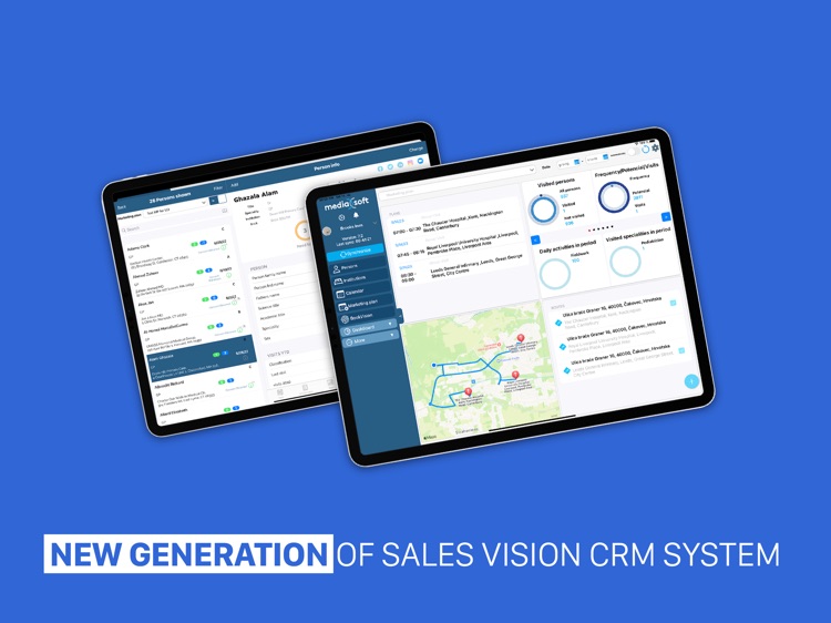 Sales Vision Next CRM Pharma by Mediasoft Systems