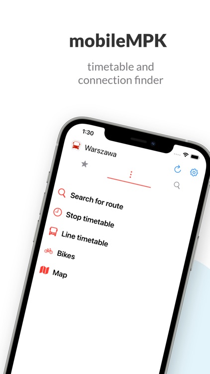 mobileMPK - timetables by Pawel Jablonski