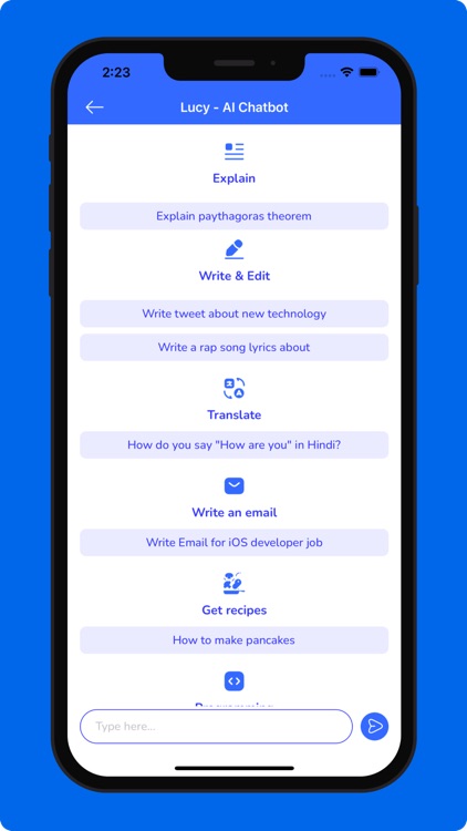 Lucy - AI Chatbot by Tara Dyer