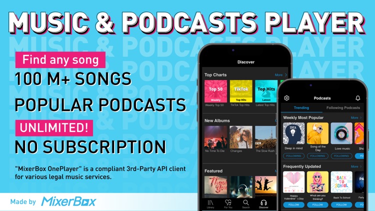 Unlimited Music MP3 Player:MB3 by MixerBox Inc.