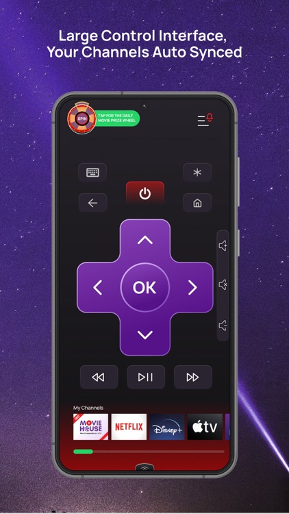 Roku Movie Remote by TMH Technology Marketing Ltd.