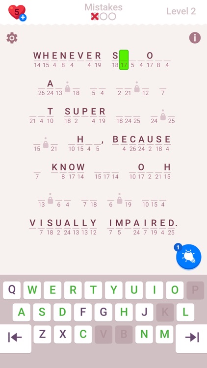 Cryptogram: Word Brain Puzzle by Joyteractive