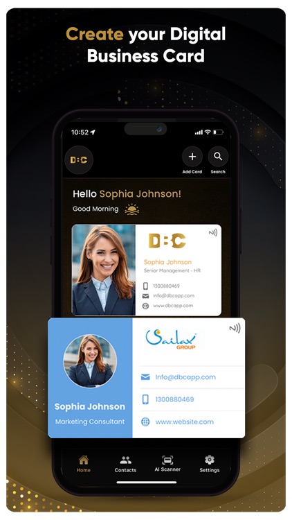 DBC - Digital Business Cards by Sailax Group Pty Ltd