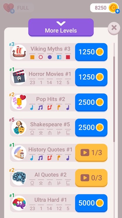 Cryptogram: Word Brain Puzzle by Joyteractive