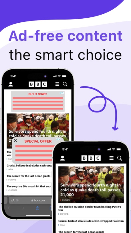 AdBlocker for Safari AdBlock by Content blocker & Website Adblocker. Ad block remove ads - safe ...