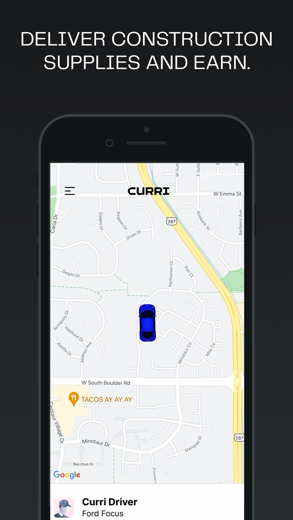 Curri Driver for iPhone - APP DOWNLOAD