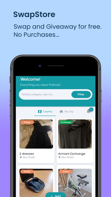 Swap Store Exchange Used Items by Diaa Al Tamimi