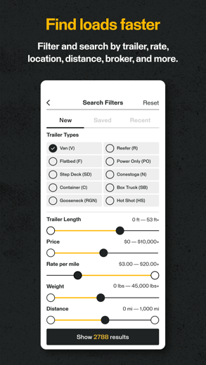 TruckSmarter Load Board for iPhone - APP DOWNLOAD