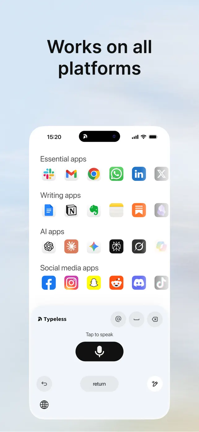 Typeless App Reviews – Features, Alternatives & User Ratings