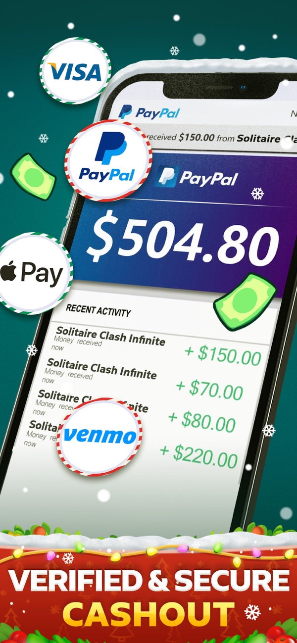 Solitaire Infinite: Win Cash - Dive into a world of endless f