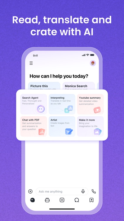 Monica AI: Deep Chat & Search by BUTTERFLY EFFECT PTE. LTD.