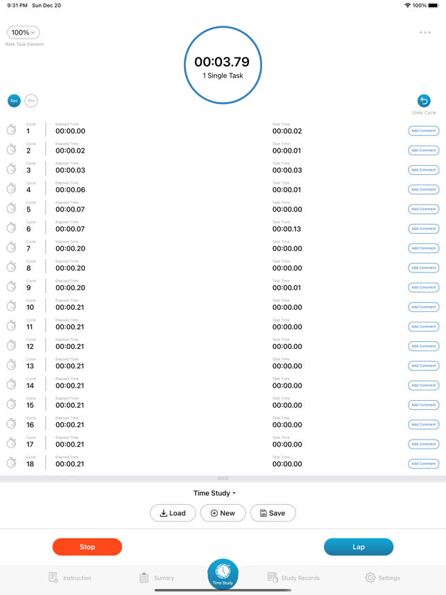 【iOS APP】Time & Motion Study 優化生產力與效率~時間與動作研究工具 – Dr.愛瘋 APP Navi