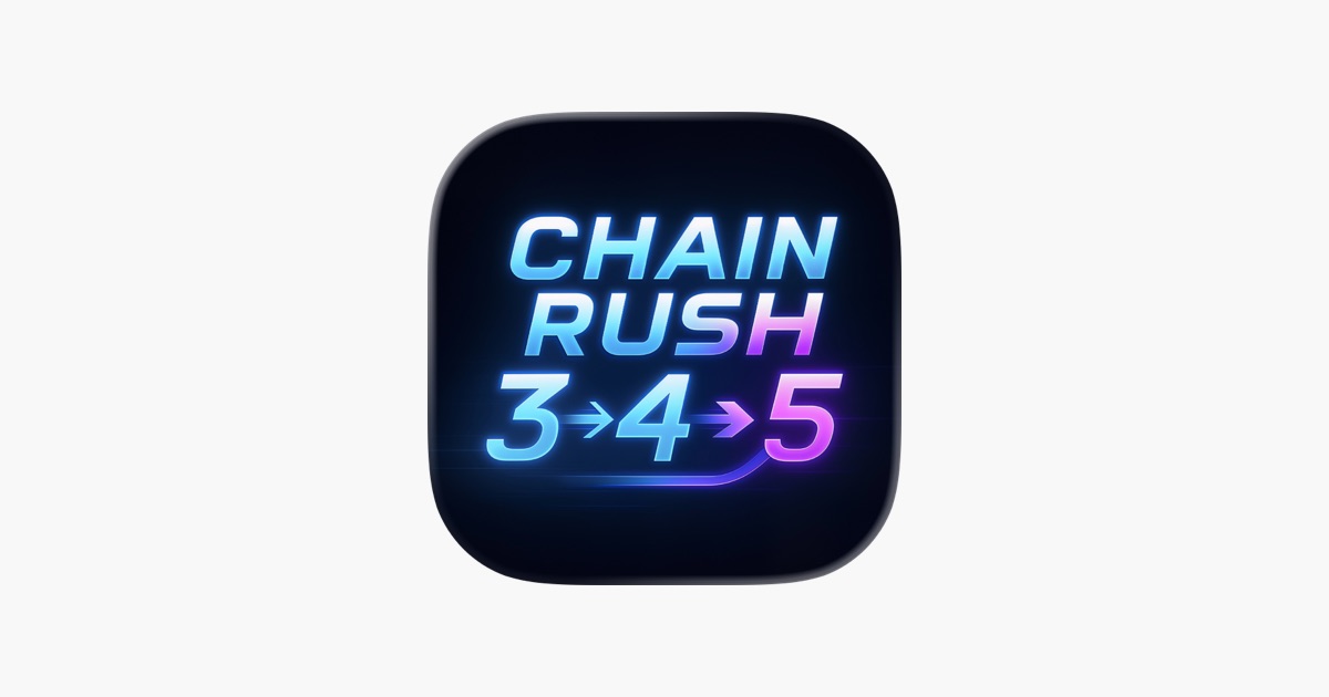‎Chain Rush: Swipe & Chain App - App Store