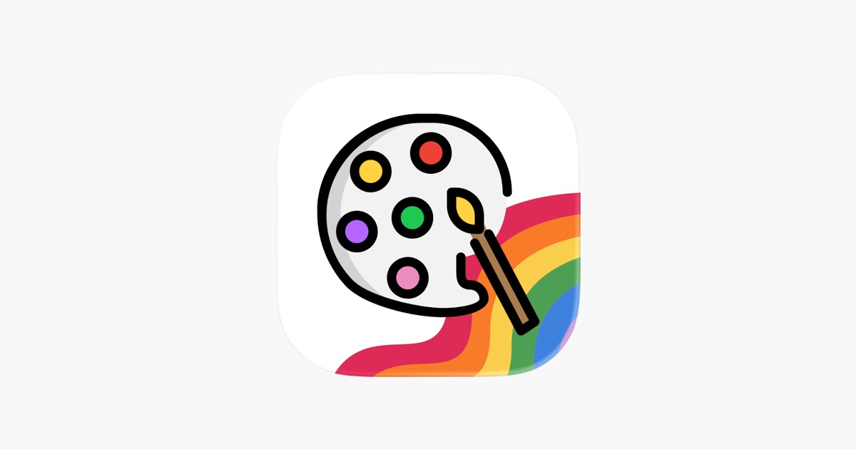 ‎Painty: Colouring Book Creator App - App Store