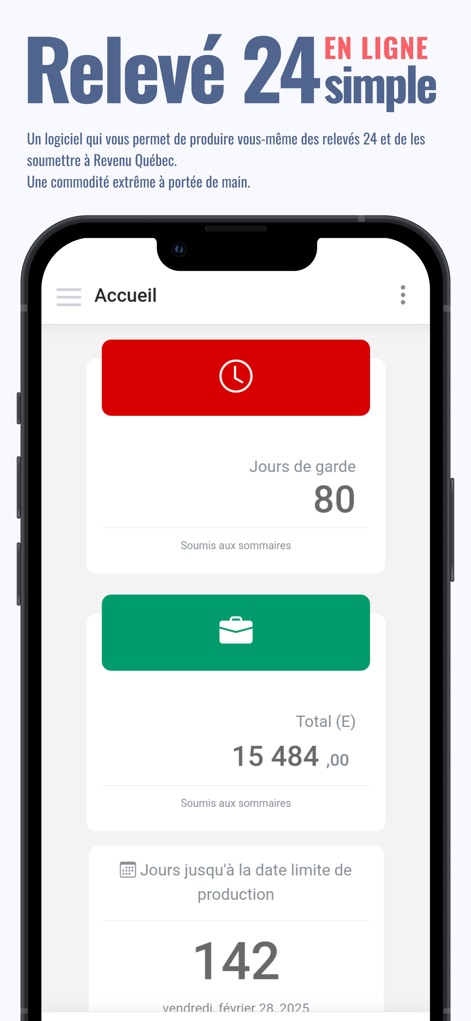 Relevé 24 EN LIGNE - Finance App | MWM