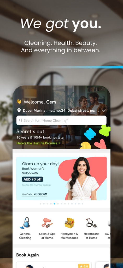 Justlife (Home Services) - Lifestyle App | MWM