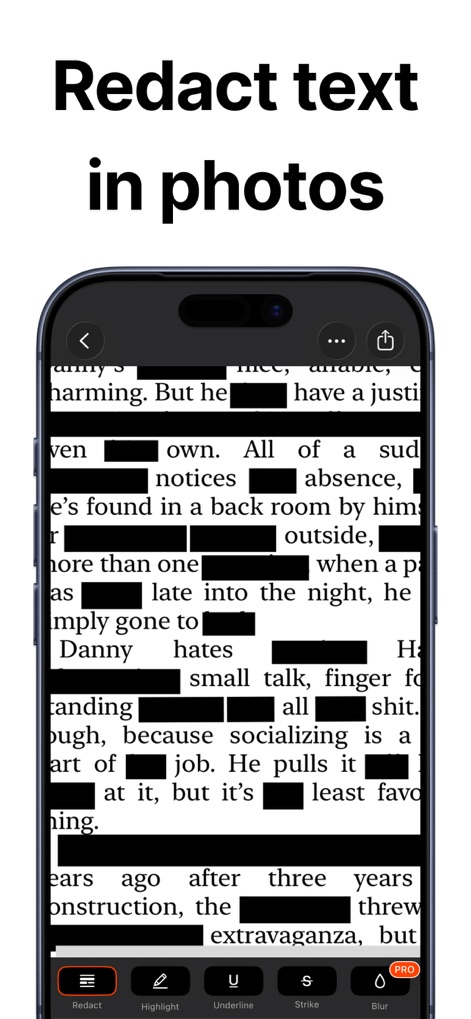 Whiteout: Redact & Blur Photos - Photo & Video App | MWM