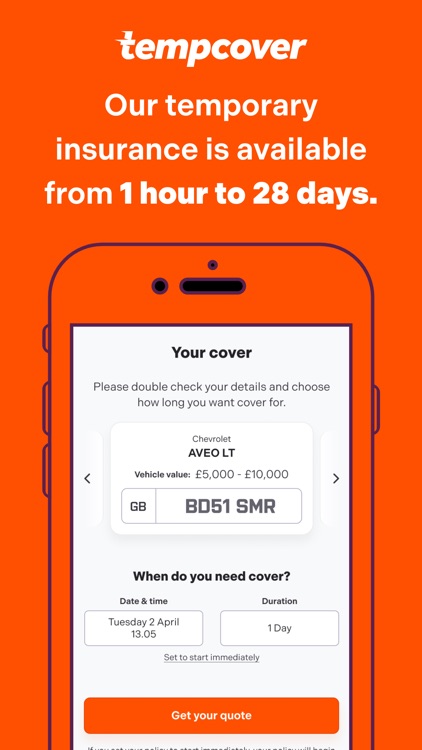 Tempcover: car & van insurance by Tempcover Ltd