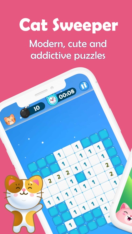 Cat sweeper - minesweeper game by Ji-Myung Hadrien SUNG