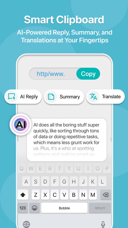 Bobble AI Keyboard Assistant by Touchtalent