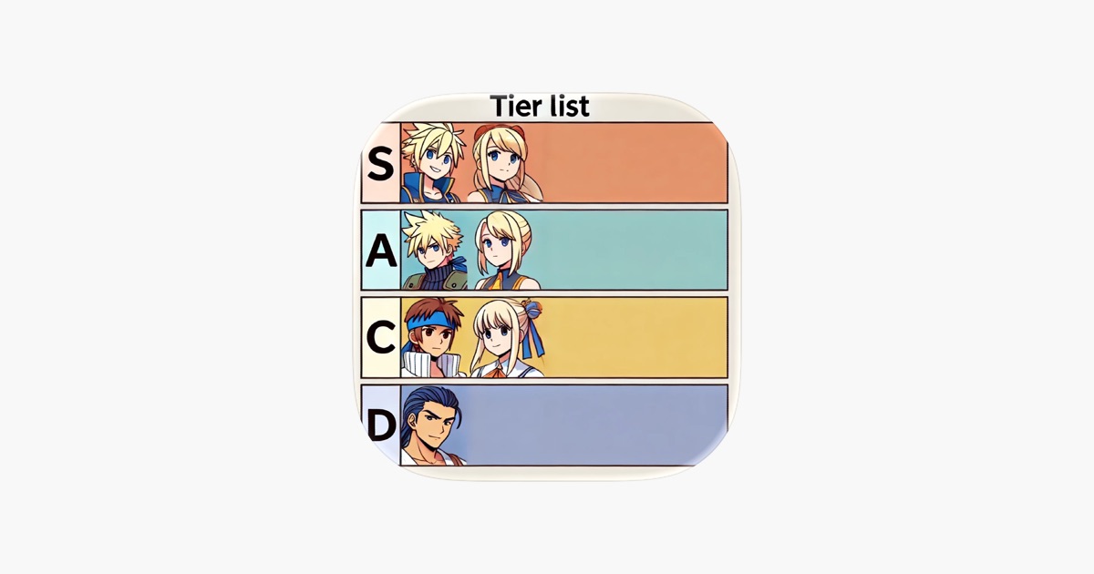 ‎Tier - Tier List Maker App - App Store