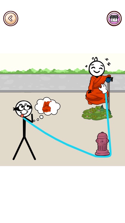 Stickman Thief Stealing Puzzle by Muhammad Imran