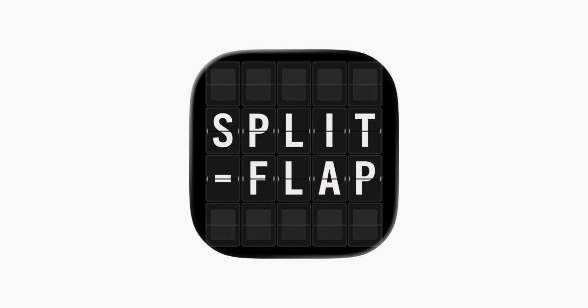 ‎split-flap board App - App Store
