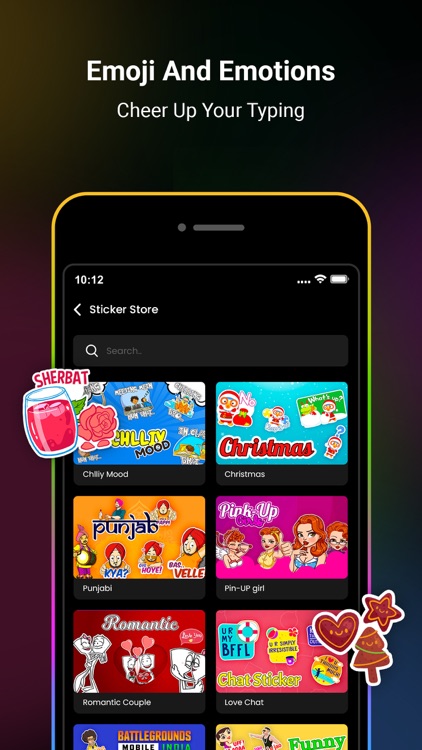 Neon LED Keyboard -RGB & Emoji by Anand Naidu