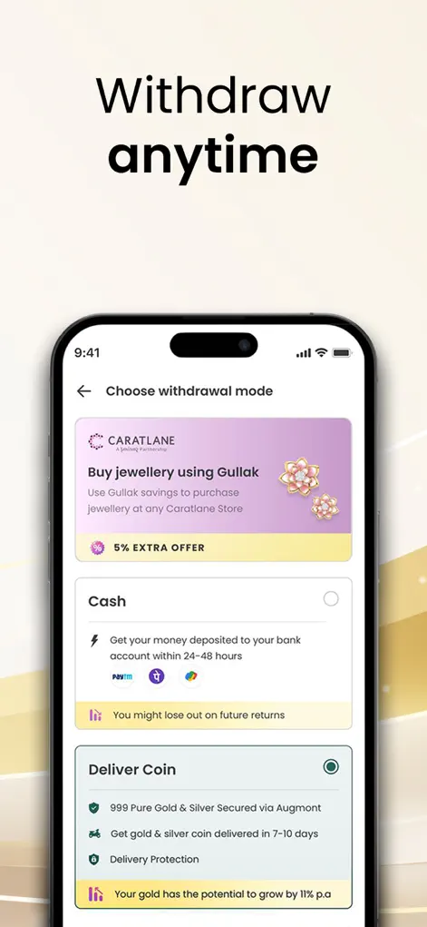 Gullak: Save in Digital Gold - Finance App | MWM