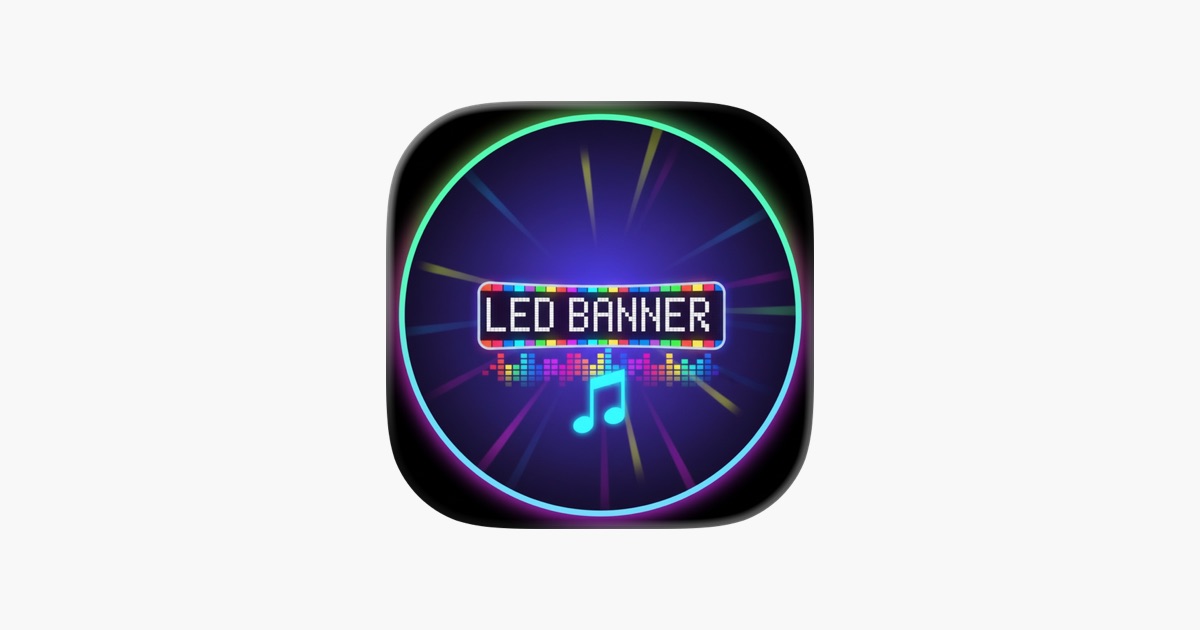 ‎App LED Banner for music concert - App Store