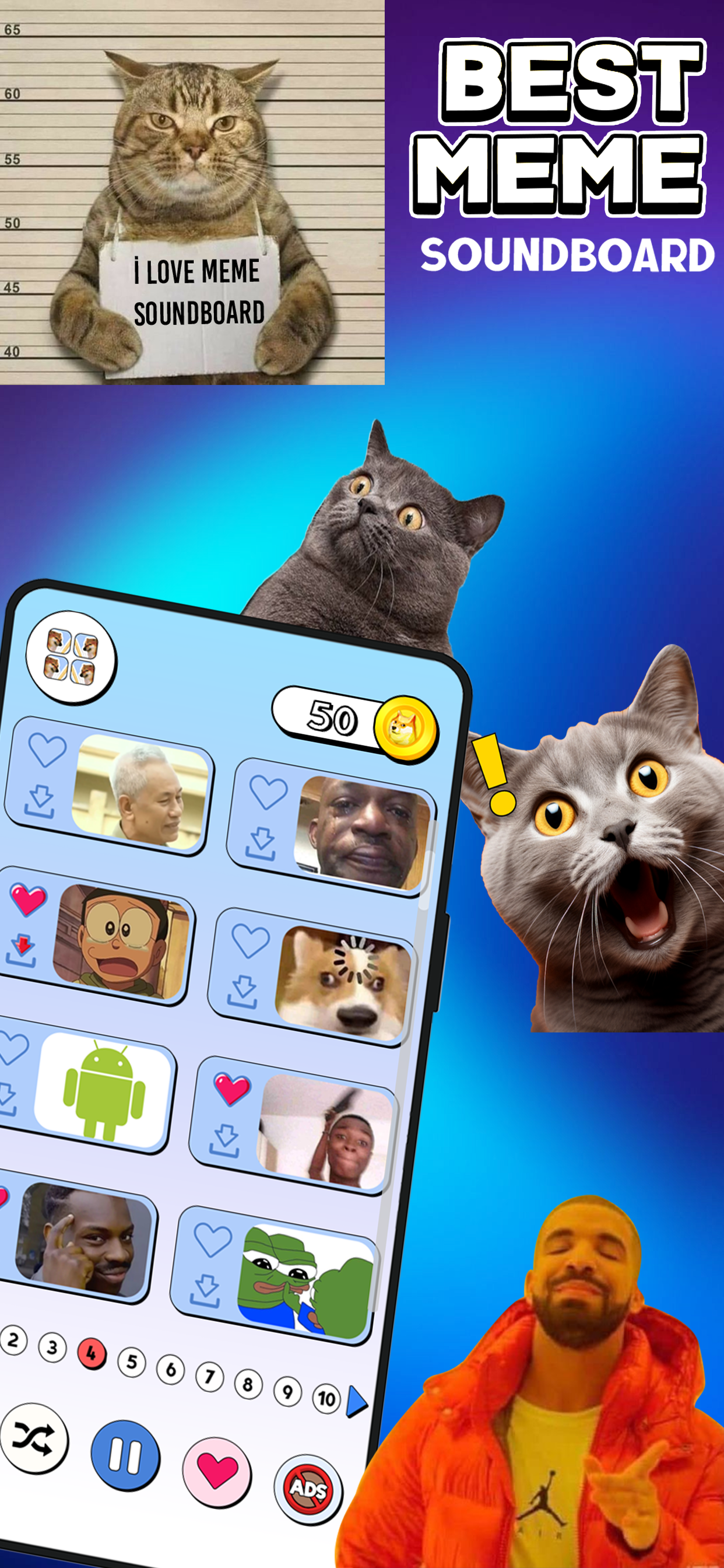 Meme SoundBoard: Sound Fx 2025 - Reviews, Revenue and Downloads - Apple ...