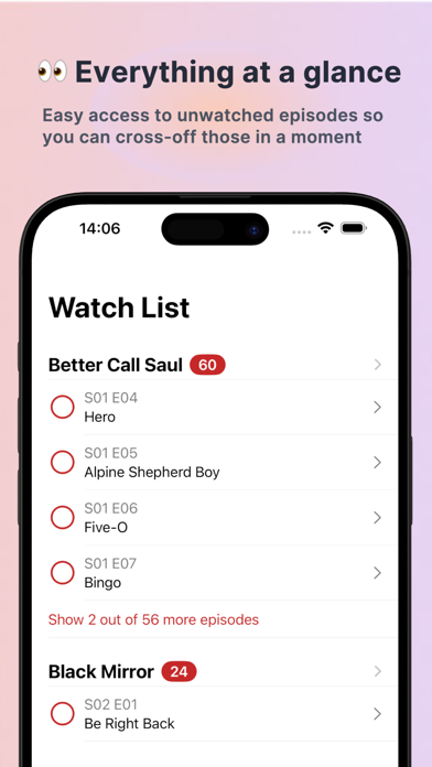 TV Show Tracker - TV Club for iPhone - App Download