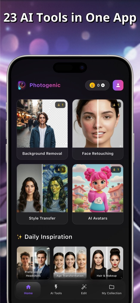 Photogenic AI - Photo Editor - Photo & Video App | MWM