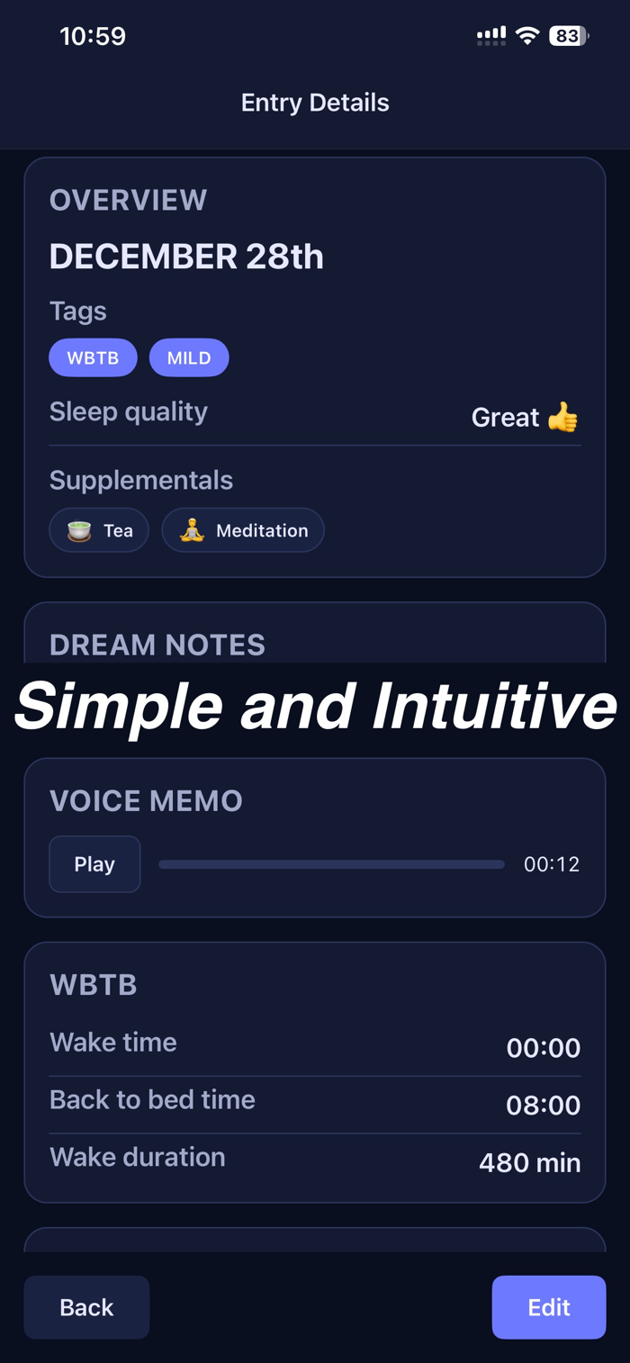 Lucid Dream Calendar - Lucid Dream Calendar是一款为清醒梦者打造