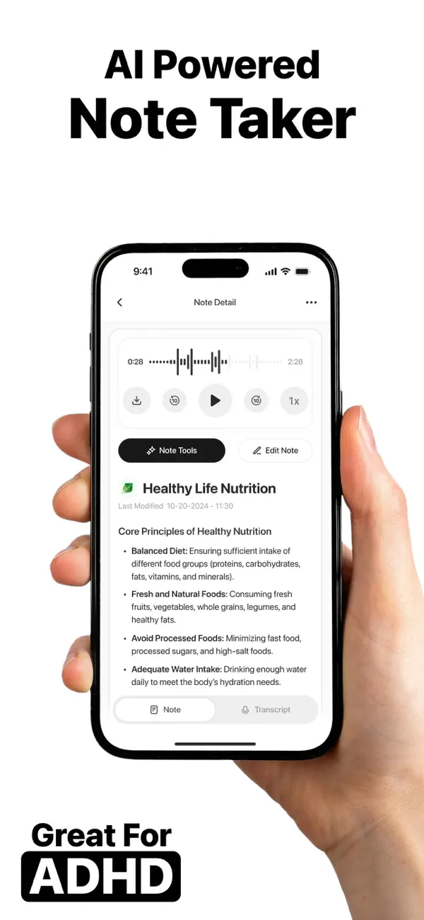 Note AI: Smart Note Taker (iOS) — Price History & Similar | AppAgg