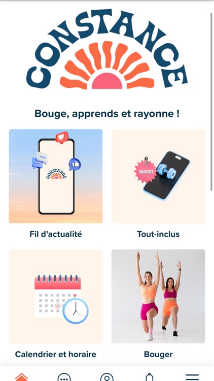 Constance App by Short and Sweat Wellness inc