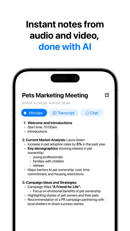 Minutes: AI Meeting Note Taker by Minutes AI