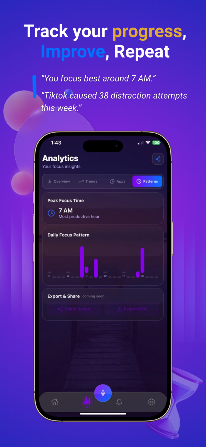 FocusFlow: screen time - Focus without lifting a finger